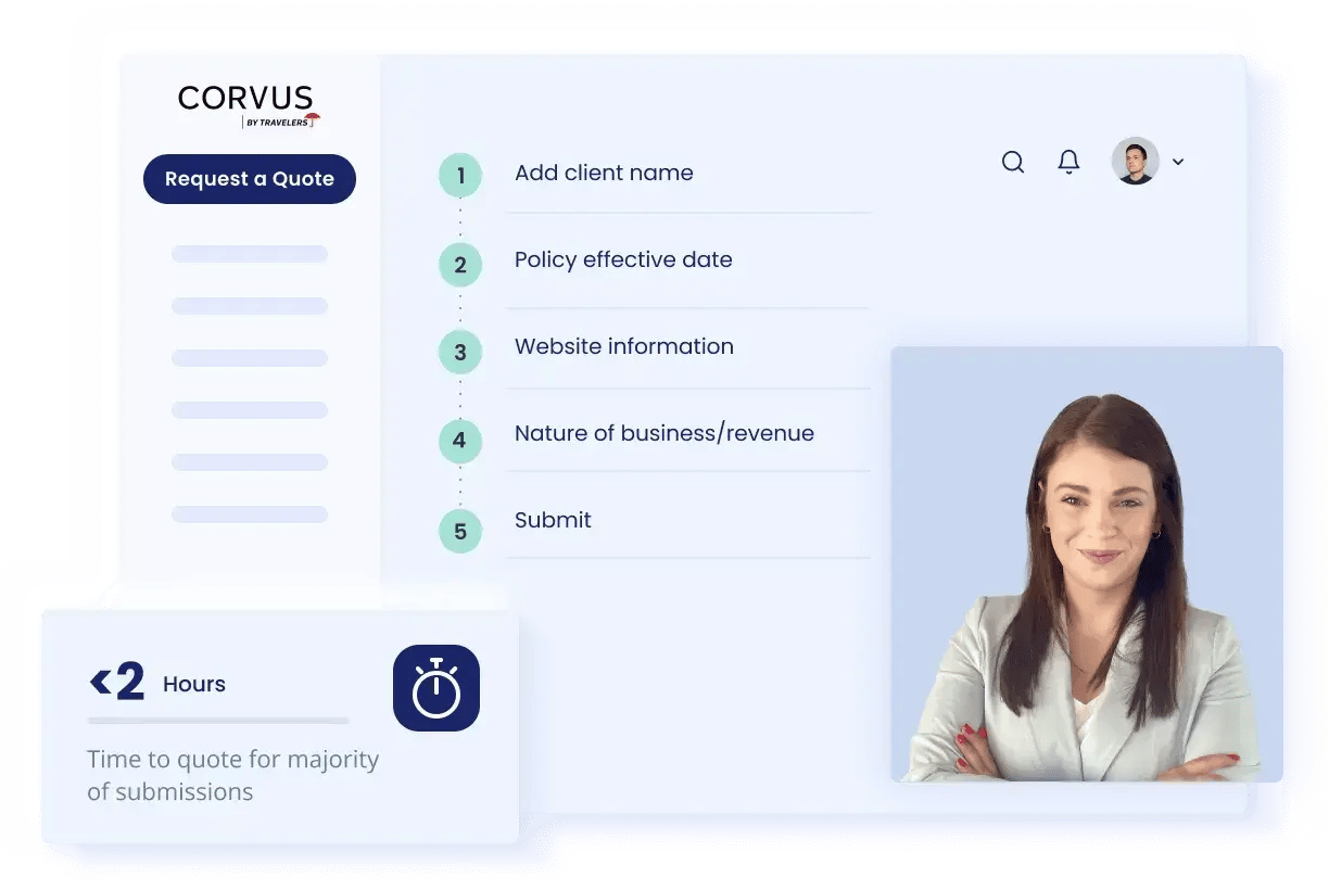 Cyber Insurance Coverage and Solutions | Corvus by Travelers